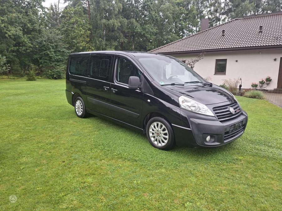 Black Fiat Scudo 2012 in Silute, with an engine capacity of 2.00 L and mileage of 218 thousand km for 5700 €, photo 4 on AUTOMOTO.COM.LV
