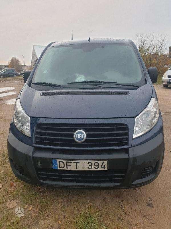 Blue Fiat Scudo 2007 in Vilnius, with an engine capacity of 2.00 L and mileage of 400 thousand km for 1999 €, photo 1 on AUTOMOTO.COM.LV