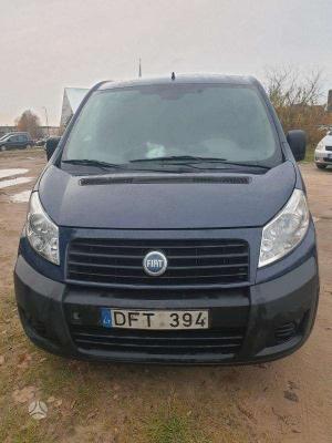 Blue Fiat Scudo 2007 in Vilnius, with an engine capacity of 2.00 L and mileage of 400 thousand km for 1999 €, photo  on AUTOMOTO.COM.LV