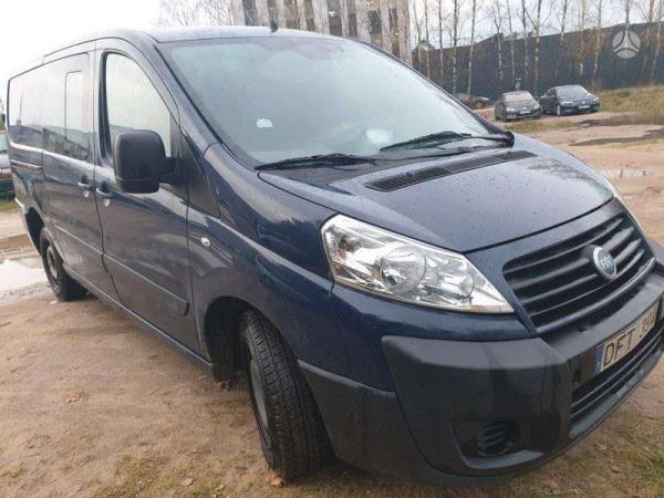 Blue Fiat Scudo 2007 in Vilnius, with an engine capacity of 2.00 L and mileage of 400 thousand km for 1999 €, photo 2 on AUTOMOTO.COM.LV