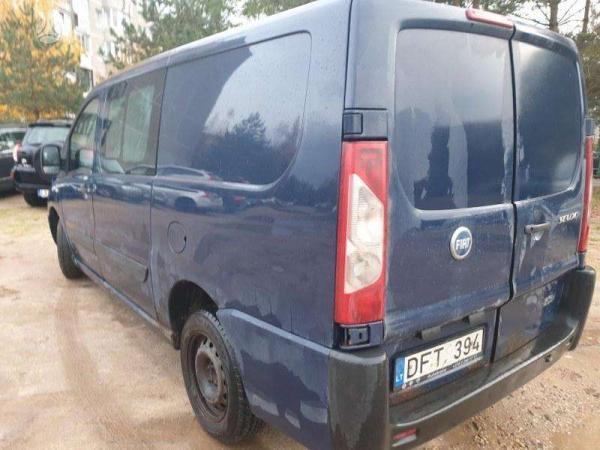 Blue Fiat Scudo 2007 in Vilnius, with an engine capacity of 2.00 L and mileage of 400 thousand km for 1999 €, photo 5 on AUTOMOTO.COM.LV