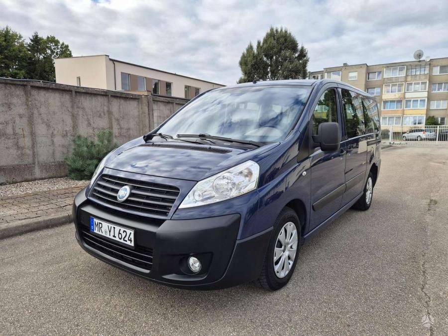 Zils Fiat Scudo 2007 Mažeikiai, ar dzinēja tilpumu 2.00 L un nobraukumu 263 tūkst. km par 4999 €, foto 1 vietnē AUTOMOTO.COM.LV