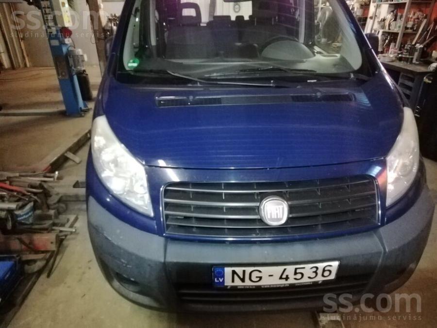 Zils Fiat Scudo 2008 Daugavpils, ar dzinēja tilpumu 2.00 L un nobraukumu 320 tūkst. km par 3650 €, foto 1 vietnē AUTOMOTO.COM.LV