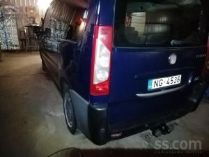Zils Fiat Scudo 2008 Daugavpils, ar dzinēja tilpumu 2.00 L un nobraukumu 320 tūkst. km par 3650 €, foto 8 vietnē AUTOMOTO.COM.LV