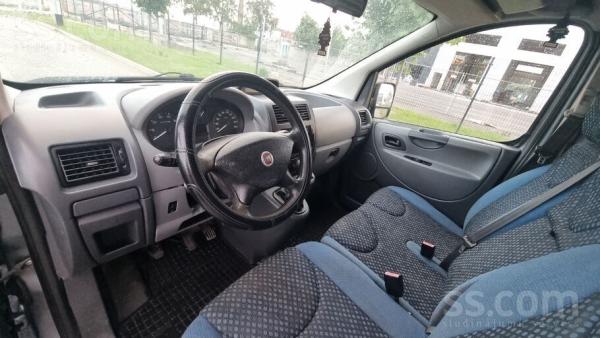 Zils Fiat Scudo 2009 Liepāja, ar dzinēja tilpumu 2.00 L un nobraukumu 285 tūkst. km par 3000 €, foto 7 vietnē AUTOMOTO.COM.LV