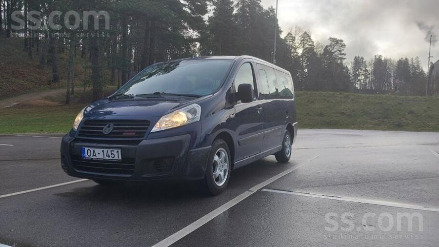 Zils Fiat Scudo 2010 Alūksne, ar dzinēja tilpumu 2.00 L un nobraukumu 0 tūkst. km par 3900 €, foto 1 vietnē AUTOMOTO.COM.LV