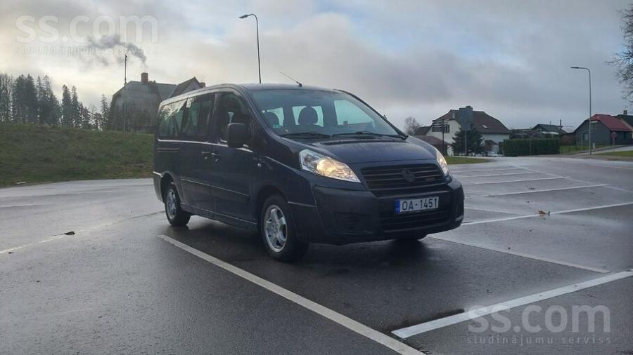 Zils Fiat Scudo 2010 Alūksne, ar dzinēja tilpumu 2.00 L un nobraukumu 0 tūkst. km par 3900 €, foto 3 vietnē AUTOMOTO.COM.LV