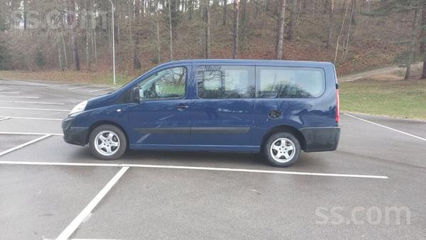 Zils Fiat Scudo 2010 Alūksne, ar dzinēja tilpumu 2.00 L un nobraukumu 0 tūkst. km par 3700 €, foto 9 vietnē AUTOMOTO.COM.LV