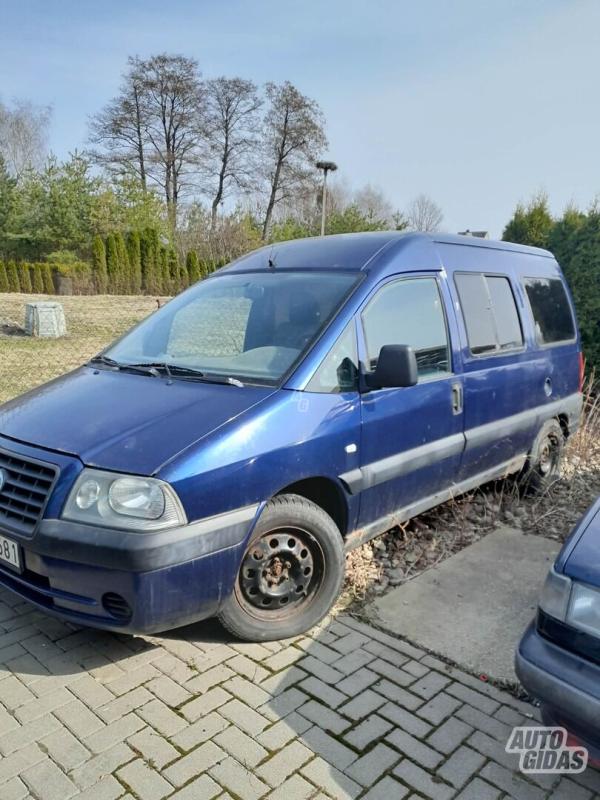 Zils Fiat Scudo 2004 Vilkaviškis, ar dzinēja tilpumu 2.00 L un nobraukumu 362 tūkst. km par 800 €, foto 2 vietnē AUTOMOTO.COM.LV