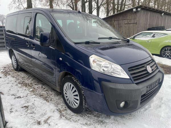 Blue Fiat Scudo 2009 in Marijampole, with an engine capacity of 2.00 L and mileage of 208 thousand km for 4800 €, photo 3 on AUTOMOTO.COM.LV
