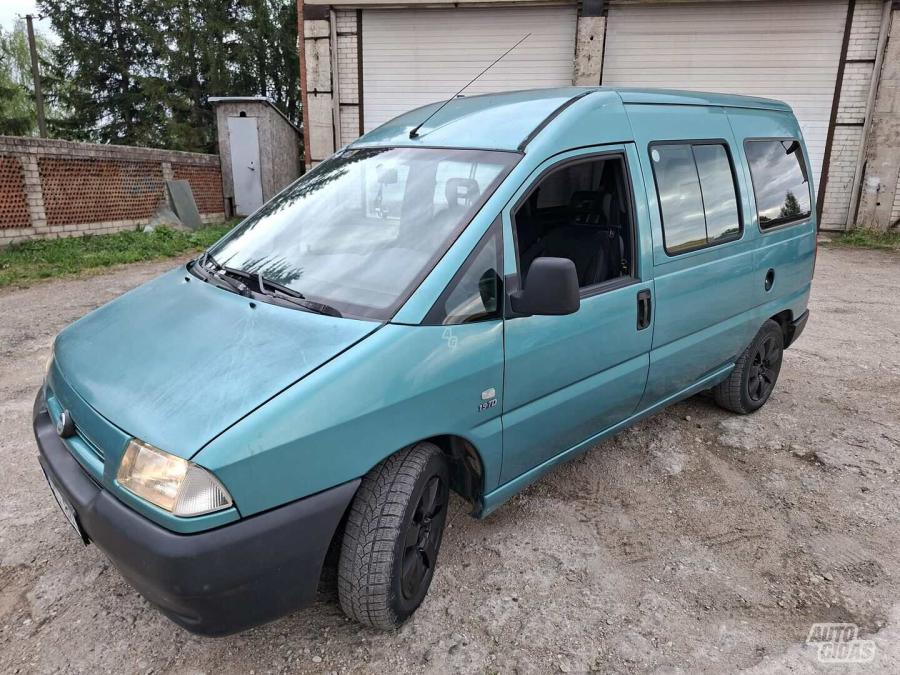 Зеленый Фиат Скудо 1999 в Утена, объемом двигателя 1.90 л и пробегом 400 тыс. км за 1250 €, фото 7 на AUTOMOTO.COM.LV
