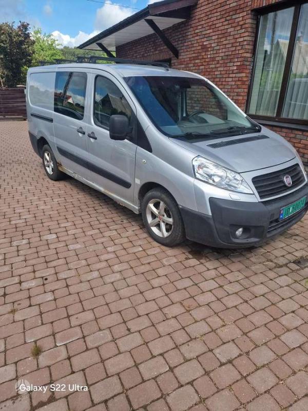 Pelēks Fiat Scudo 2009 Kėdainiai, ar dzinēja tilpumu 2.00 L un nobraukumu 319 tūkst. km par 2500 €, foto 1 vietnē AUTOMOTO.COM.LV