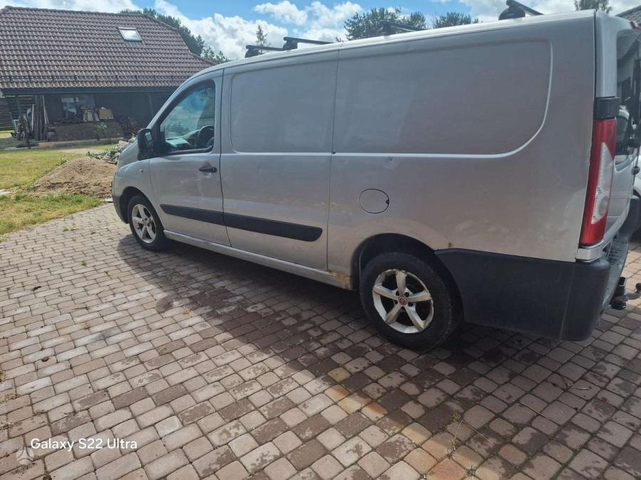 Pelēks Fiat Scudo 2009 Kėdainiai, ar dzinēja tilpumu 2.00 L un nobraukumu 319 tūkst. km par 2500 €, foto 3 vietnē AUTOMOTO.COM.LV