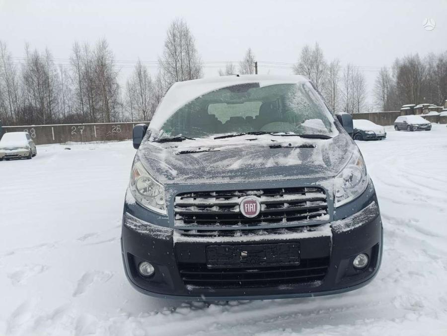 Grey Fiat Scudo 2010 in Panevezys, with an engine capacity of 2.00 L and mileage of 240 thousand km for 6100 €, photo 3 on AUTOMOTO.COM.LV