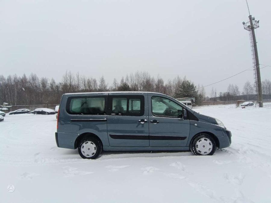 Grey Fiat Scudo 2010 in Panevezys, with an engine capacity of 2.00 L and mileage of 240 thousand km for 6100 €, photo 6 on AUTOMOTO.COM.LV