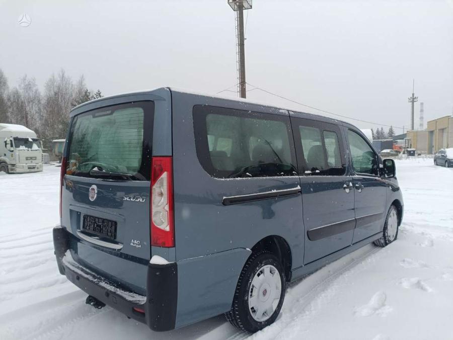 Grey Fiat Scudo 2010 in Panevezys, with an engine capacity of 2.00 L and mileage of 240 thousand km for 6100 €, photo 11 on AUTOMOTO.COM.LV