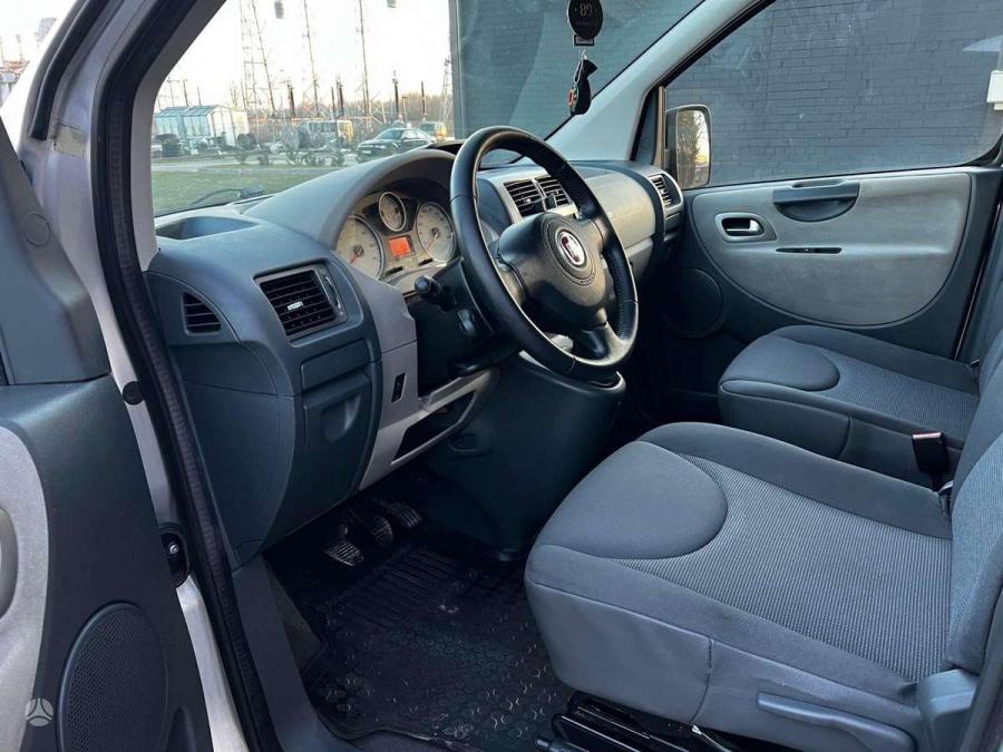 Grey Fiat Scudo 2011 in Siauliai, with an engine capacity of 2.00 L and mileage of 230 thousand km for 5800 €, photo 9 on AUTOMOTO.COM.LV