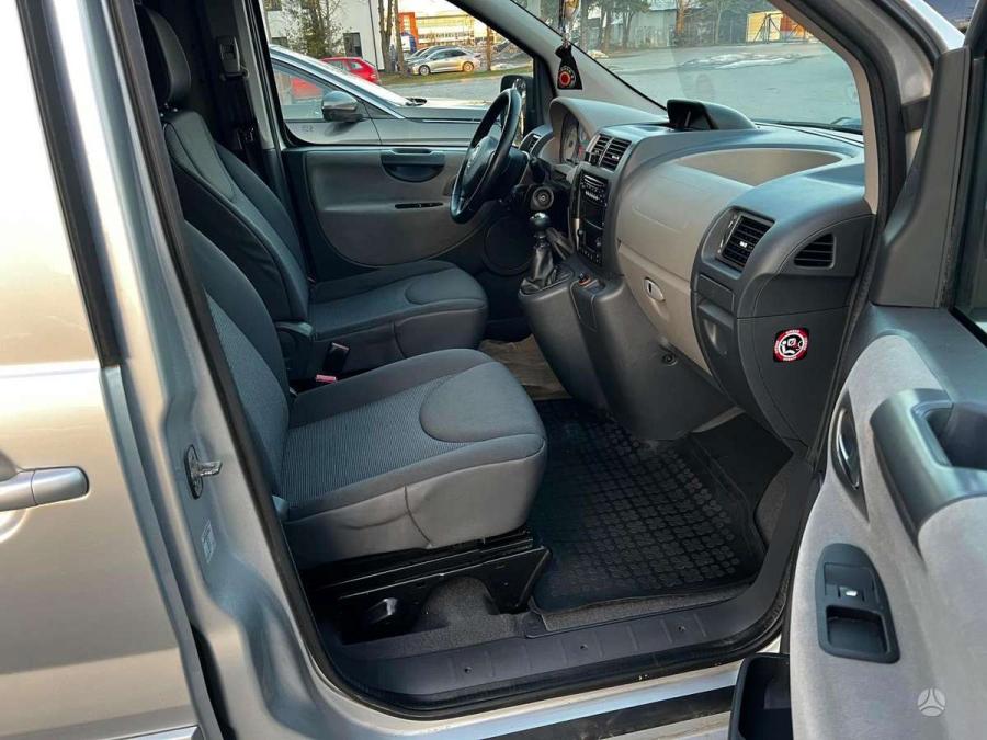 Grey Fiat Scudo 2011 in Siauliai, with an engine capacity of 2.00 L and mileage of 230 thousand km for 5800 €, photo 10 on AUTOMOTO.COM.LV