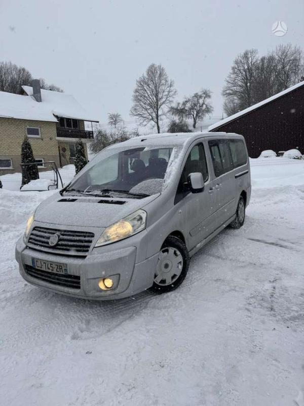 Pelēks Fiat Scudo 2012 Tauragė, ar dzinēja tilpumu 2.00 L un nobraukumu 296 tūkst. km par 5500 €, foto 1 vietnē AUTOMOTO.COM.LV