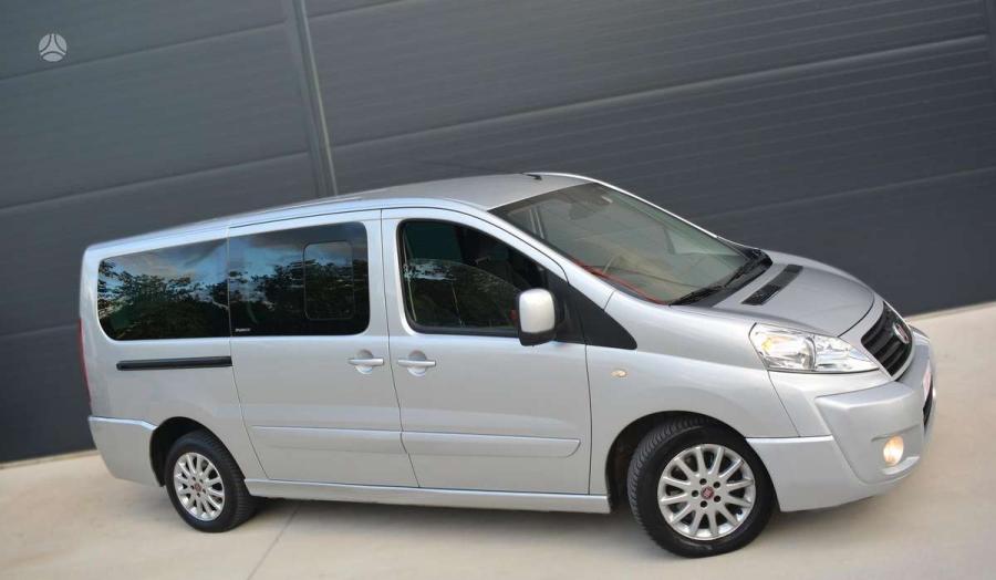 Grey Fiat Scudo 2015 in Klaipeda, with an engine capacity of 2.00 L and mileage of 255 thousand km for 7850 €, photo 26 on AUTOMOTO.COM.LV