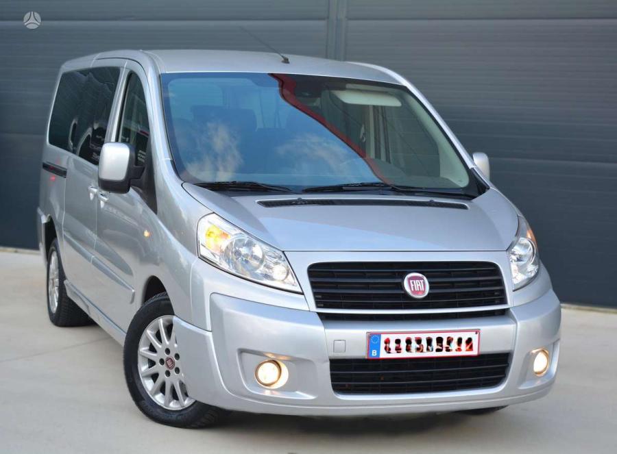 Grey Fiat Scudo 2015 in Klaipeda, with an engine capacity of 2.00 L and mileage of 255 thousand km for 7850 €, photo 27 on AUTOMOTO.COM.LV