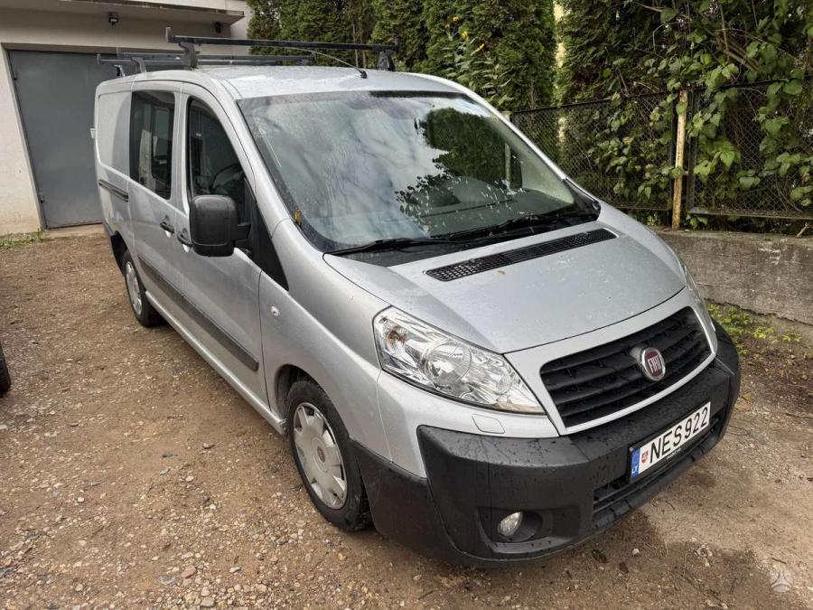 Grey Fiat Scudo 2017 in Vilnius, with an engine capacity of 2.00 L and mileage of 150 thousand km for 5800 €, photo 1 on AUTOMOTO.COM.LV