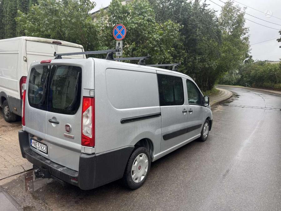 Grey Fiat Scudo 2017 in Vilnius, with an engine capacity of 2.00 L and mileage of 150 thousand km for 5800 €, photo 5 on AUTOMOTO.COM.LV
