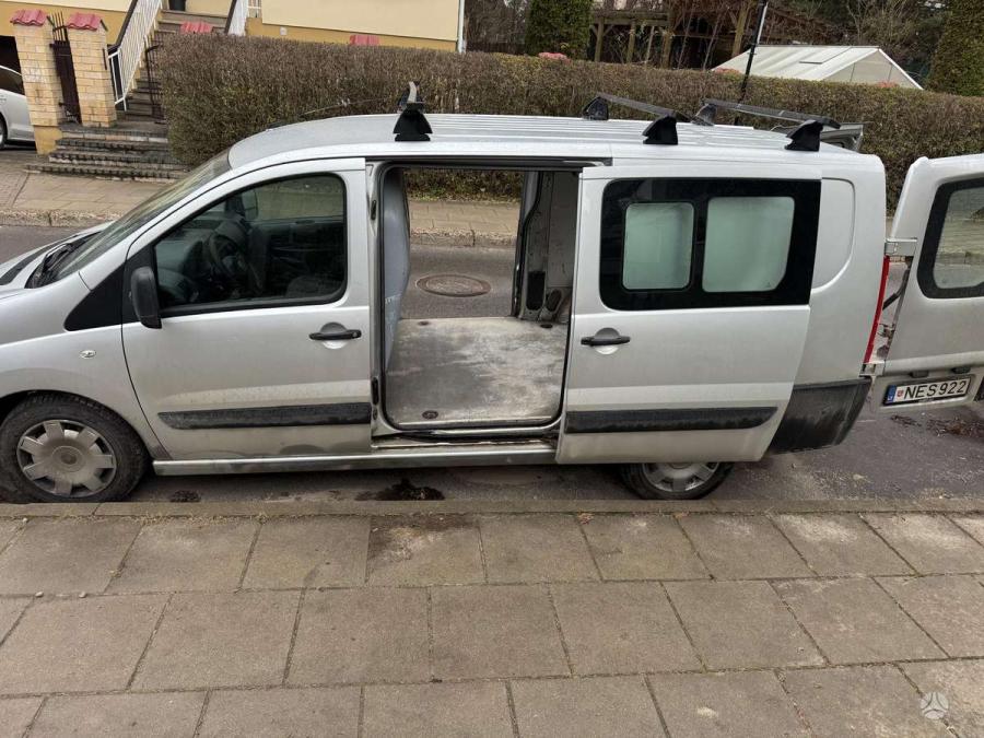 Grey Fiat Scudo 2017 in Vilnius, with an engine capacity of 2.00 L and mileage of 150 thousand km for 5800 €, photo 14 on AUTOMOTO.COM.LV