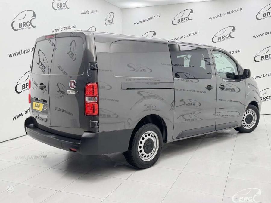Pelēks Fiat Scudo 2022 Viļņa, ar dzinēja tilpumu 2.00 L un nobraukumu 93 tūkst. km par 16000 €, foto 4 vietnē AUTOMOTO.COM.LV