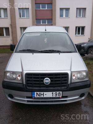 Grey Fiat Scudo 2004 in Riga, with an engine capacity of 2.00 L and mileage of 0 thousand km for 2550 €, photo 2 on AUTOMOTO.COM.LV