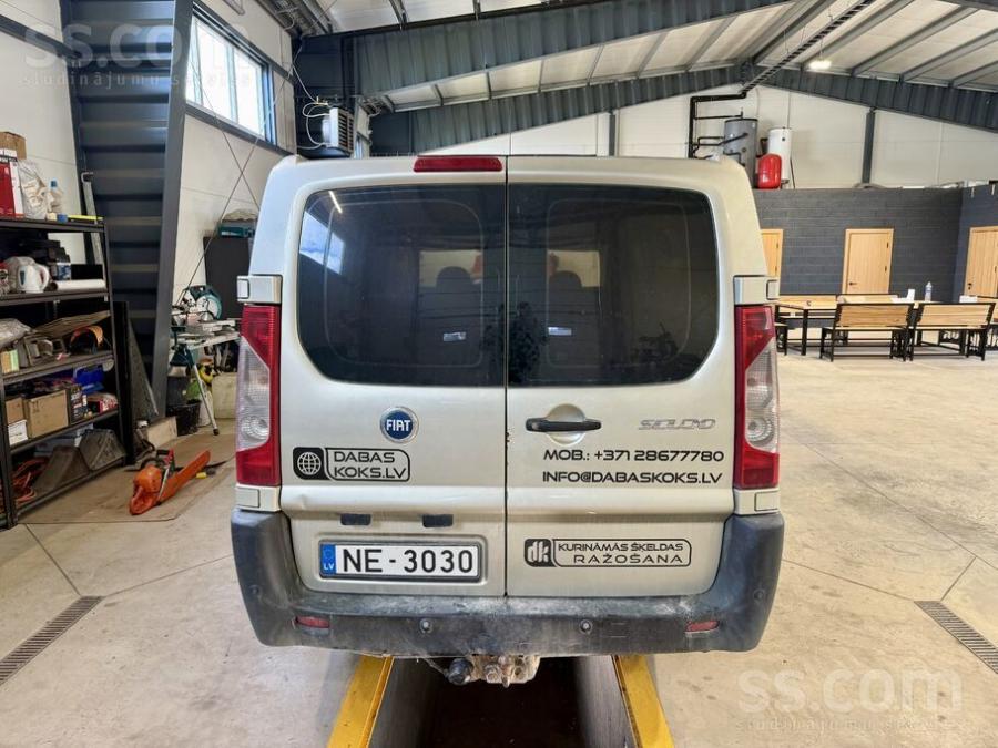 Pelēks Fiat Scudo 2007 Cēsis, ar dzinēja tilpumu 2.00 L un nobraukumu 439 tūkst. km par 3400 €, foto 5 vietnē AUTOMOTO.COM.LV
