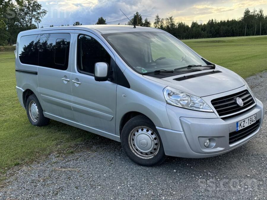 Grey Fiat Scudo 2009 in Valmiera, with an engine capacity of 1.60 L and mileage of 220 thousand km for 3250 €, photo 3 on AUTOMOTO.COM.LV