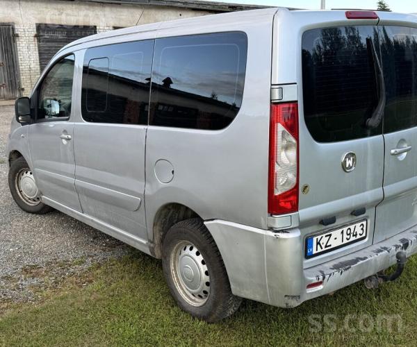 Grey Fiat Scudo 2009 in Valmiera, with an engine capacity of 1.60 L and mileage of 220 thousand km for 3250 €, photo 3 on AUTOMOTO.COM.LV
