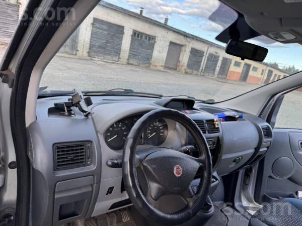 Grey Fiat Scudo 2009 in Valmiera, with an engine capacity of 1.60 L and mileage of 220 thousand km for 3250 €, photo 8 on AUTOMOTO.COM.LV