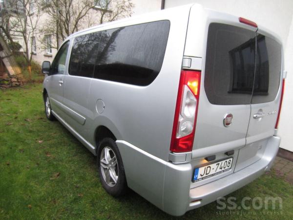 Fiat Scudo 2013 Rīga, ar dzinēja tilpumu 2.00 L un nobraukumu 197 tūkst. km par 5200 €, foto 4 vietnē AUTOMOTO.COM.LV