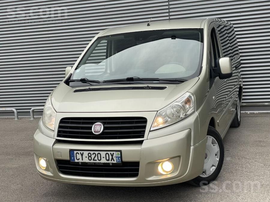 Fiat Scudo 2009 Rīga, ar dzinēja tilpumu 2.00 L un nobraukumu 299 tūkst. km par 5750 €, foto 1 vietnē AUTOMOTO.COM.LV