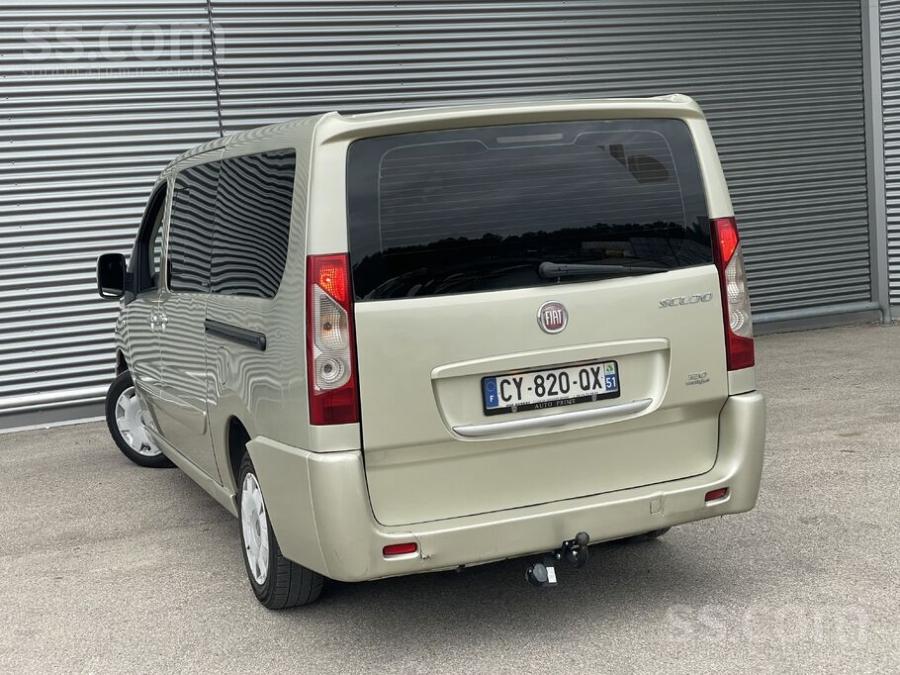 Fiat Scudo 2009 Rīga, ar dzinēja tilpumu 2.00 L un nobraukumu 299 tūkst. km par 5750 €, foto 5 vietnē AUTOMOTO.COM.LV