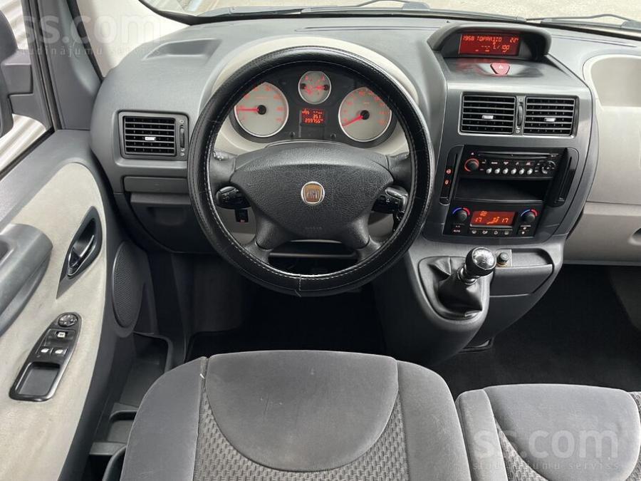 Fiat Scudo 2009 Rīga, ar dzinēja tilpumu 2.00 L un nobraukumu 299 tūkst. km par 5750 €, foto 24 vietnē AUTOMOTO.COM.LV
