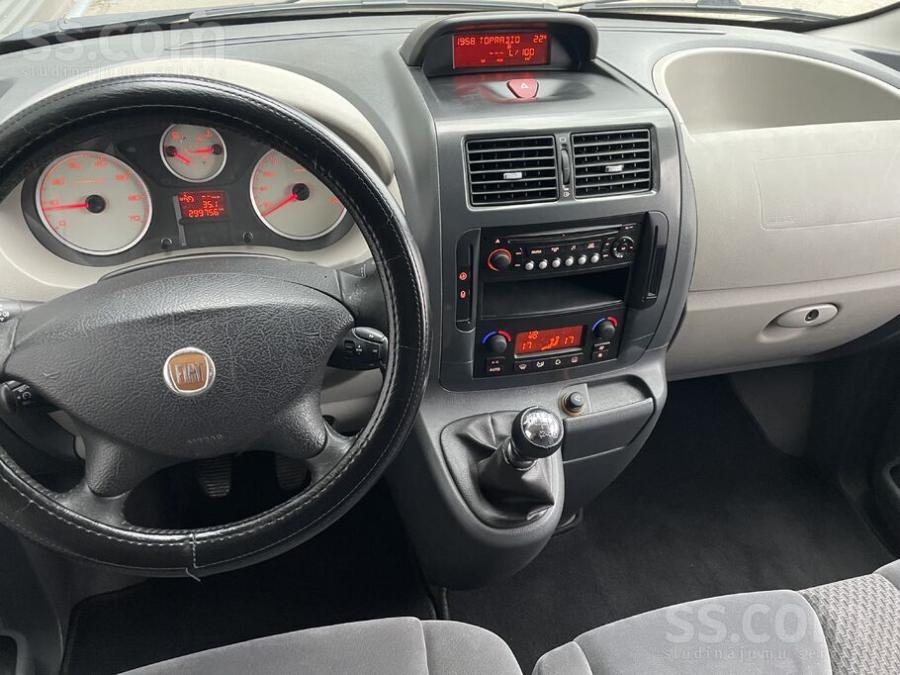 Fiat Scudo 2009 Rīga, ar dzinēja tilpumu 2.00 L un nobraukumu 299 tūkst. km par 5750 €, foto 25 vietnē AUTOMOTO.COM.LV