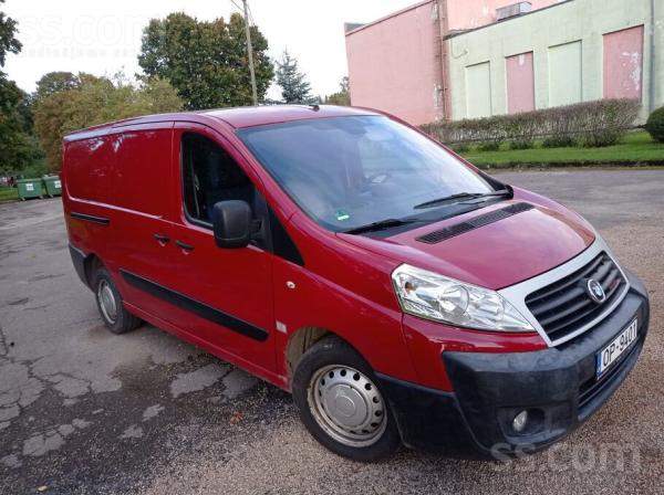 Red Fiat Scudo 2013 in Riga, with an engine capacity of 2.00 L and mileage of 250 thousand km for 4000 €, photo 1 on AUTOMOTO.COM.LV