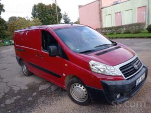 Red Fiat Scudo 2013 in Riga, with an engine capacity of 2.00 L and mileage of 250 thousand km for 4000 €, photo 1 on AUTOMOTO.COM.LV