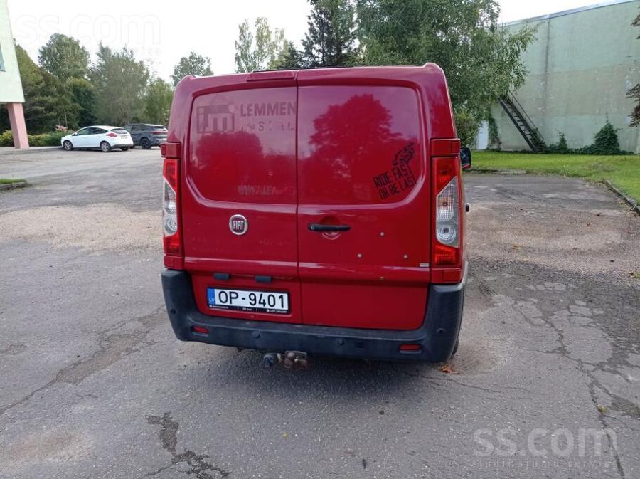 Sarkans Fiat Scudo 2013 Rīga, ar dzinēja tilpumu 2.00 L un nobraukumu 250 tūkst. km par 3800 €, foto 5 vietnē AUTOMOTO.COM.LV