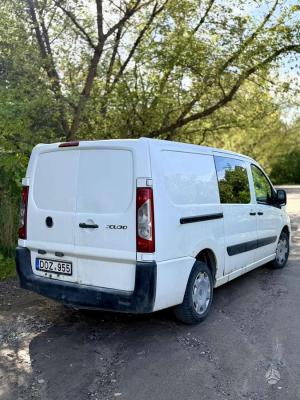 Белый Фиат Скудо 2008 в Вильнюс, объемом двигателя 1.60 л и пробегом 335 тыс. км за 1000 €, фото 4 на AUTOMOTO.COM.LV