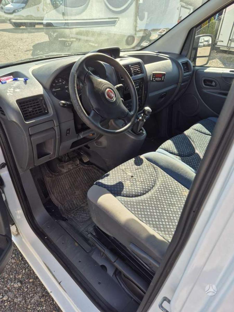 White Fiat Scudo 2016 in Kaunas, with an engine capacity of 2.00 L and mileage of 254 thousand km for 3970 €, photo 8 on AUTOMOTO.COM.LV