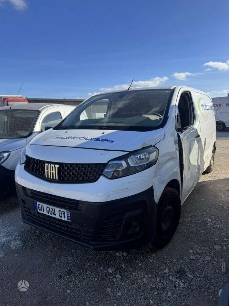 Balts Fiat Scudo 2022 Kauņa, ar dzinēja tilpumu 1.50 L un nobraukumu 200 tūkst. km par 2600 €, foto 3 vietnē AUTOMOTO.COM.LV