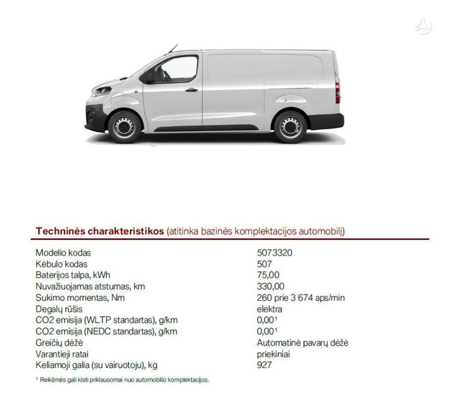 White Fiat Scudo 2023 in Vilnius, with an engine capacity of 0.00 L and mileage of 109 thousand km for 29800 €, photo 18 on AUTOMOTO.COM.LV