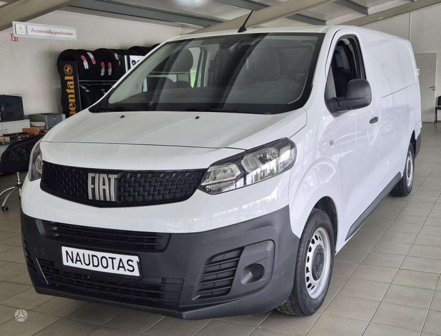 White Fiat Scudo 2023 in Panevezys, with an engine capacity of 1.50 L and mileage of 32 thousand km for 19500 €, photo 1 on AUTOMOTO.COM.LV