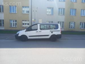 Balts Fiat Scudo 2009 Rīga, ar dzinēja tilpumu 1.60 L un nobraukumu 0 tūkst. km par 5600 €, foto 5 vietnē AUTOMOTO.COM.LV