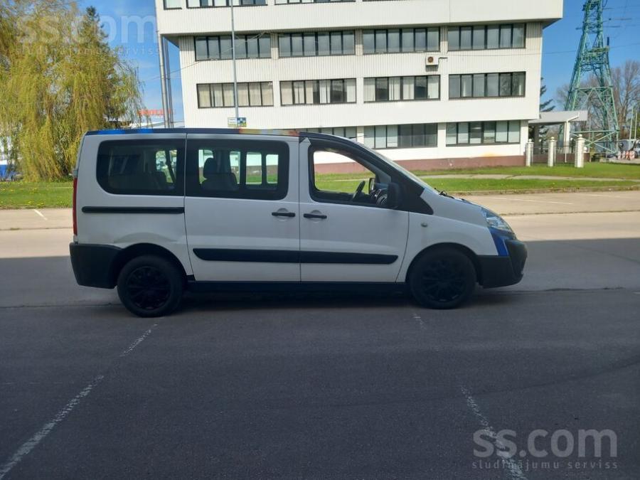 Balts Fiat Scudo 2009 Rīga, ar dzinēja tilpumu 1.60 L un nobraukumu 0 tūkst. km par 5600 €, foto 7 vietnē AUTOMOTO.COM.LV