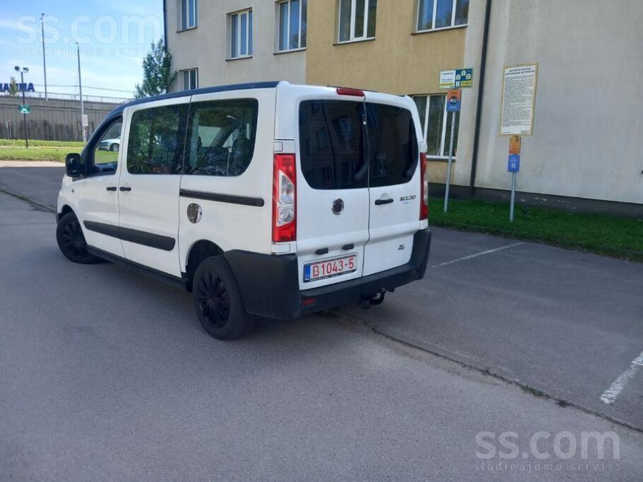 Balts Fiat Scudo 2009 Rīga, ar dzinēja tilpumu 1.60 L un nobraukumu 0 tūkst. km par 5000 €, foto 5 vietnē AUTOMOTO.COM.LV